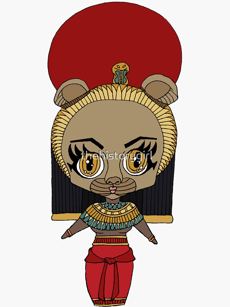 "Sekhmet" Sticker for Sale by thehistorygirl | Redbubble