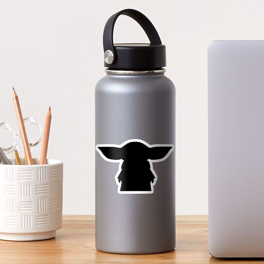 "Alien Silhouette" Sticker for Sale by WizzlesEmporium | Redbubble