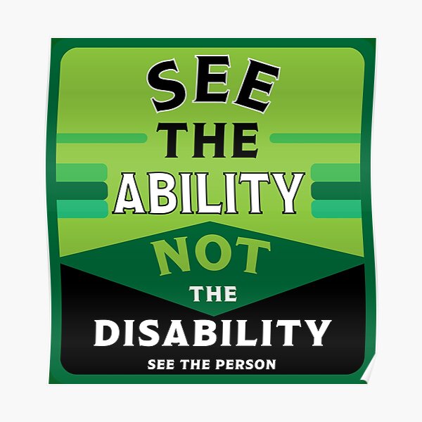 Learning Disability Posters | Redbubble