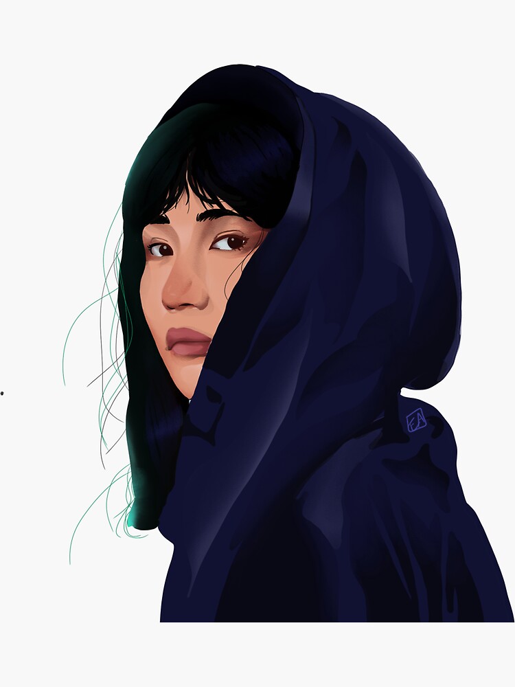 "Girl From Nowhere (Nanno)" Sticker for Sale by Artsyelie | Redbubble