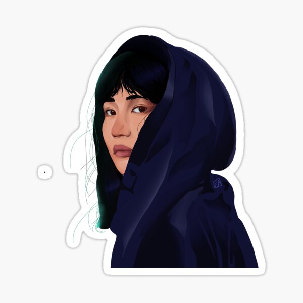 "Girl From Nowhere (Nanno)" Sticker for Sale by Artsyelie | Redbubble