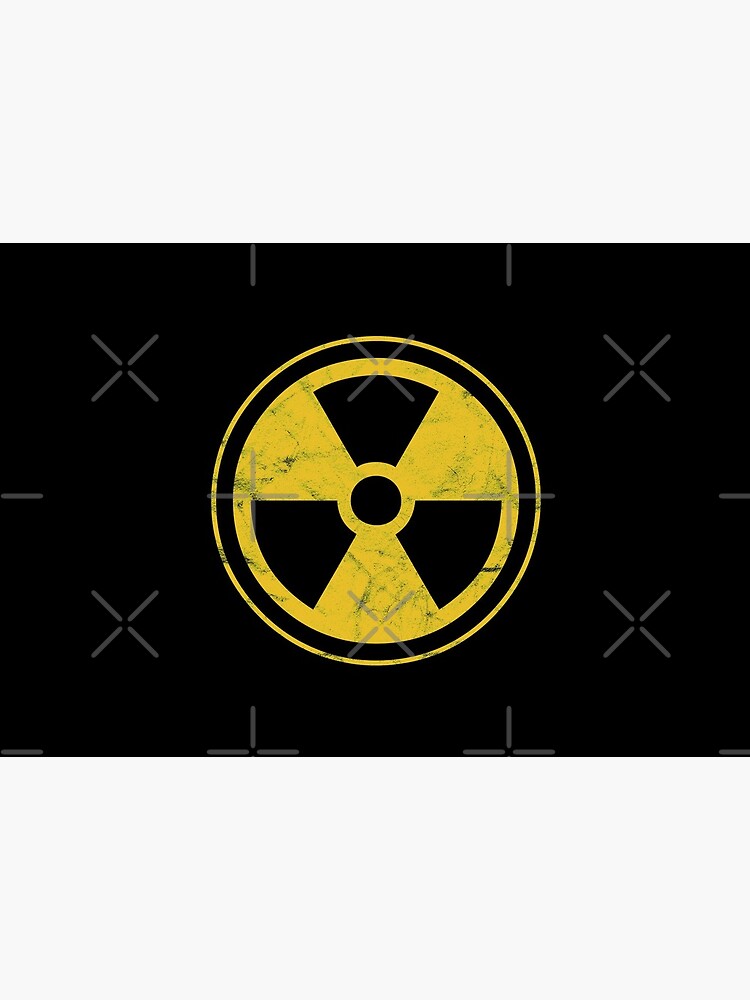 "Radioactive Symbol (distressed look)" Mask for Sale by siggyspatsky ...