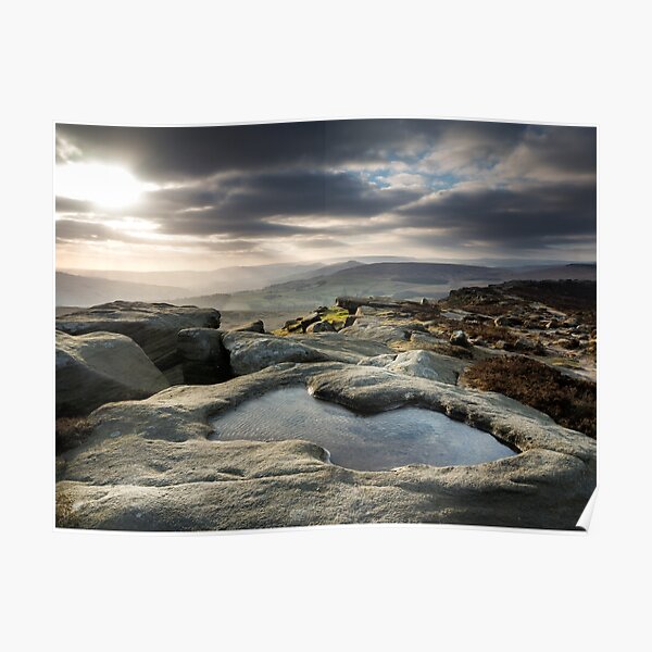 "Stanage Edge Pool" Poster by RoyChilds | Redbubble