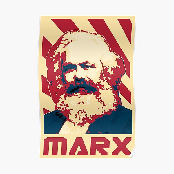 Poster: Karl Marx | Redbubble