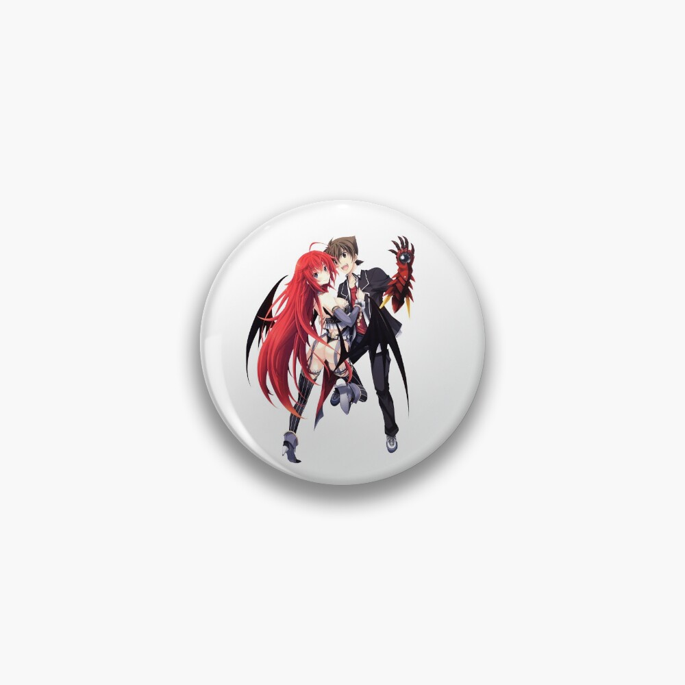 Rias Gremory And Issei Hyoudou Dxd High School Pin By Tobiasp Redbubble
