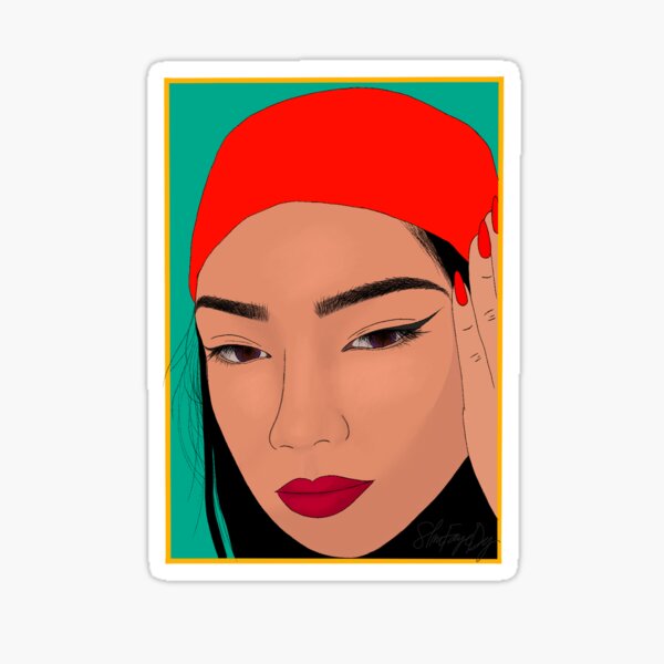 "SFD Self-Portrait Vector" Sticker by slimfayedy | Redbubble