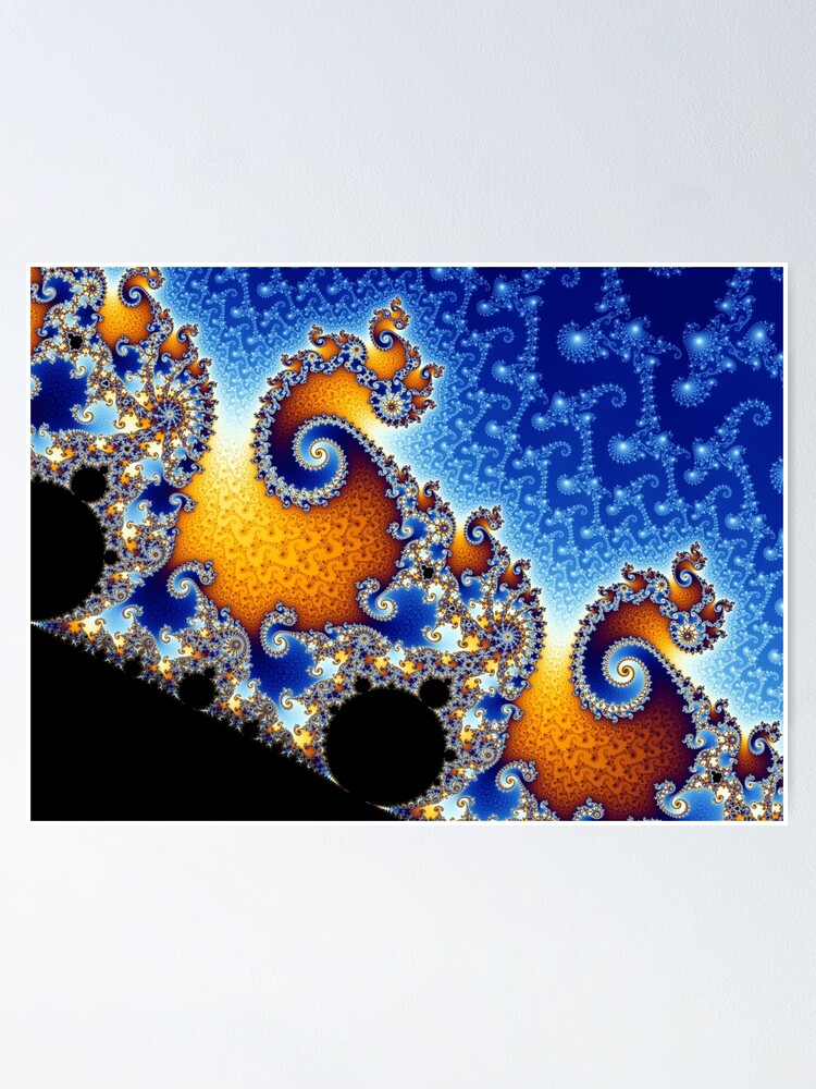 Mandelbrot Set Poster For Sale By Beckyehh Redbubble