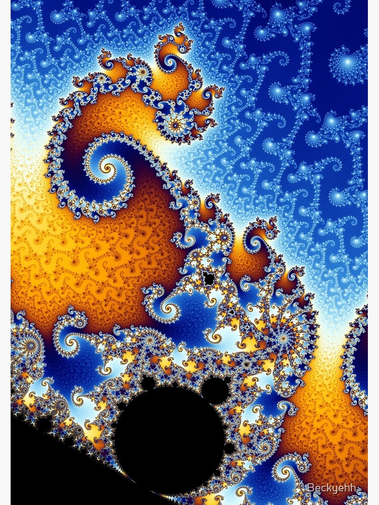 "Mandelbrot Set" Spiral Notebook for Sale by Beckyehh | Redbubble