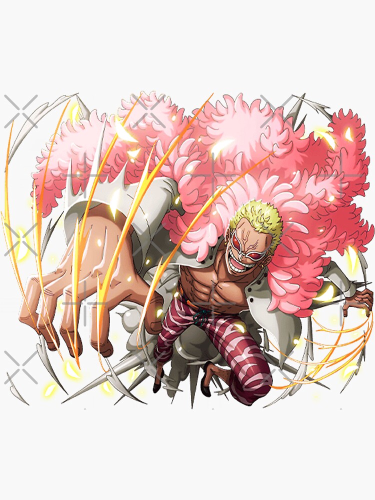 "Doflamingo" Sticker by Mattfly86 | Redbubble
