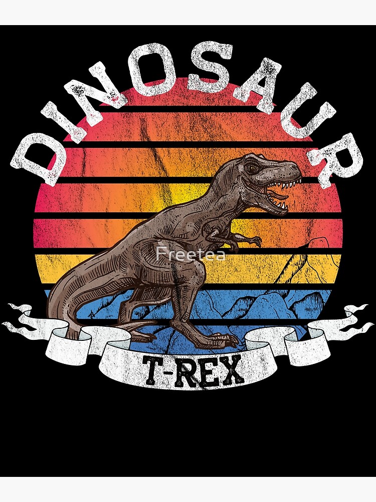 "T Rex Relax Dino Tyrannosaurus Rex" Photographic Print by Freetea ...