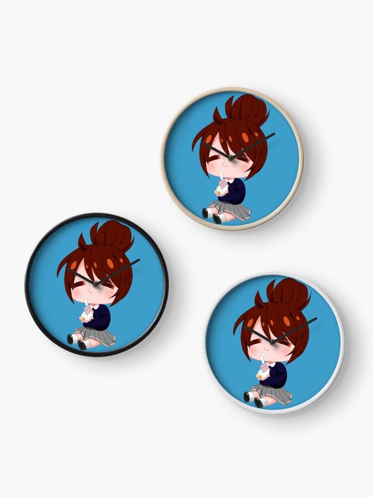 "Kawaii Chibi" Clock for Sale by Anime-by-Eloise | Redbubble