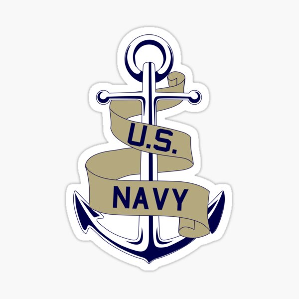 "US Navy" Sticker for Sale by GraphicsByLivvy | Redbubble