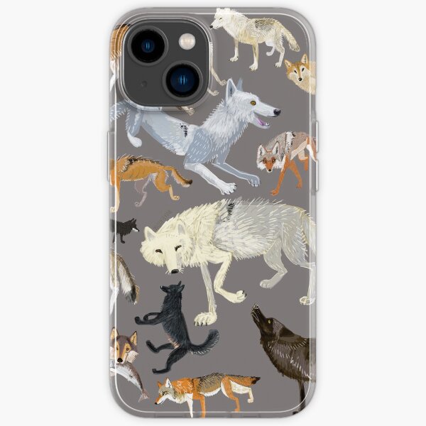 "Wolves of the world (Poster)" iPhone Case for Sale by belettelepink ...