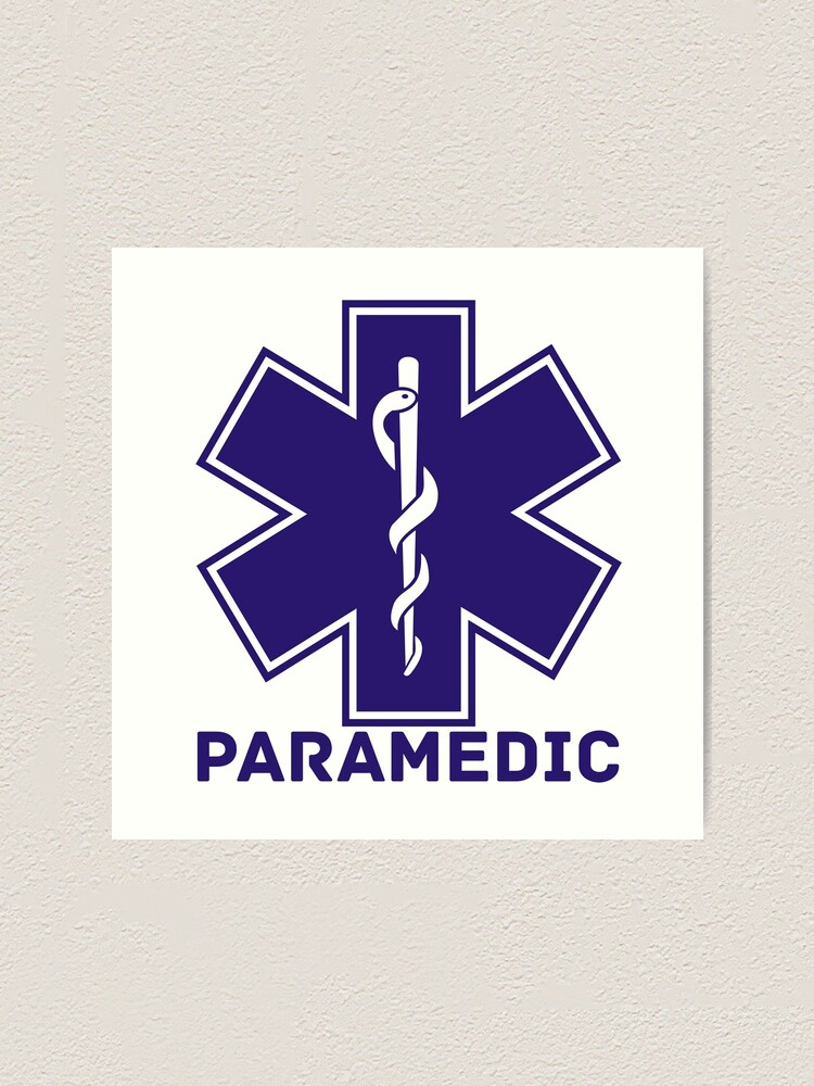 "EMT, EMS, Emergency Medical Services sticker" Art Print for Sale by ...