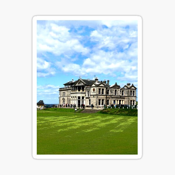 "Old Course, St Andrews" Sticker by Harryghoy | Redbubble