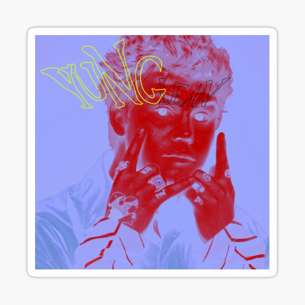 "yung lean" Sticker for Sale by twelvestudio | Redbubble