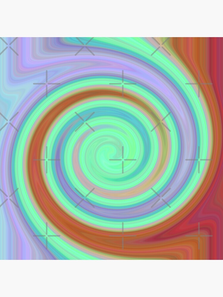 "beautiful Colorful swirl" Sticker by tripanthias | Redbubble