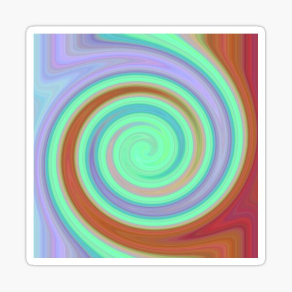 "beautiful Colorful swirl" Sticker by tripanthias | Redbubble
