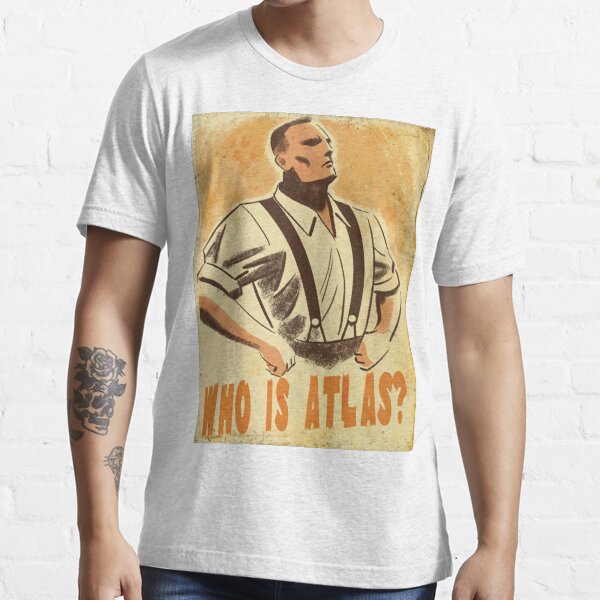 "BioShock – Who is Atlas?" T-shirt for Sale by PonchTheOwl | Redbubble ...