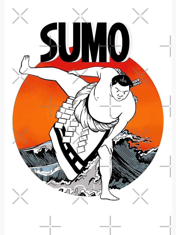 "Sumo" Poster for Sale by Artthree | Redbubble
