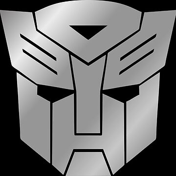 "Autobots Silver Logo" Sticker for Sale by aliberalino | Redbubble