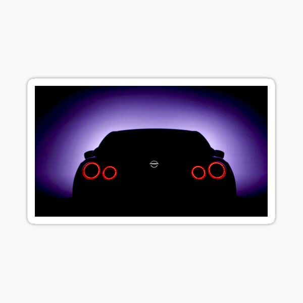 "Nissan GTR" Sticker for Sale by djaronlopez21 | Redbubble