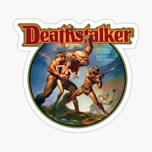 "Deathstalker Vintage" Sticker for Sale by Parutreot | Redbubble
