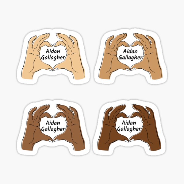 "Aidan Gallagher Liebhaber packen" Sticker von Trendelicious | Redbubble