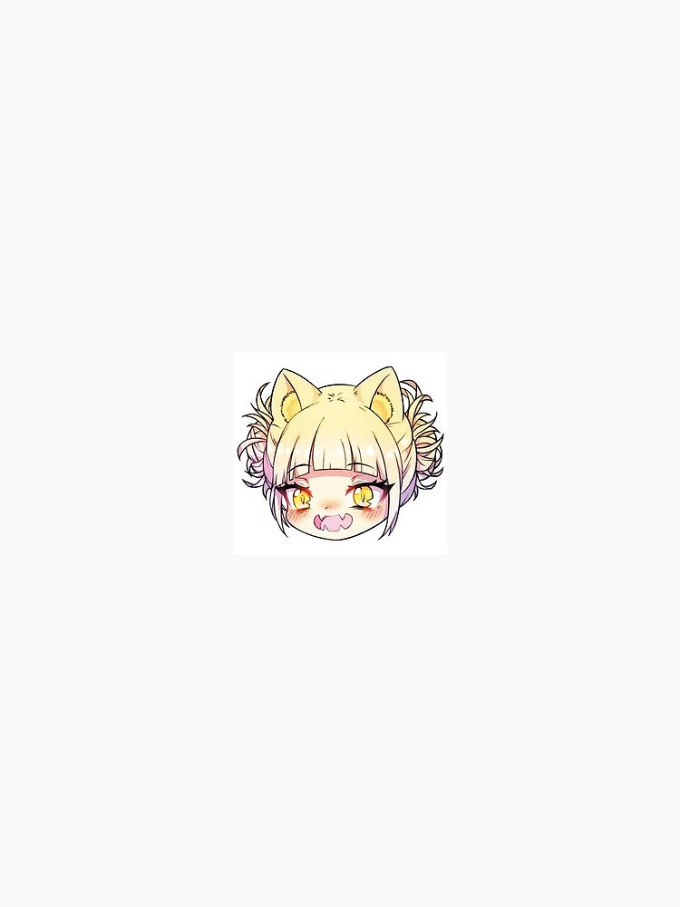"Toga Himiko Cat " Sticker by MoshiDoshi | Redbubble