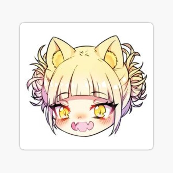 "Toga Himiko Cat " Sticker by MoshiDoshi | Redbubble