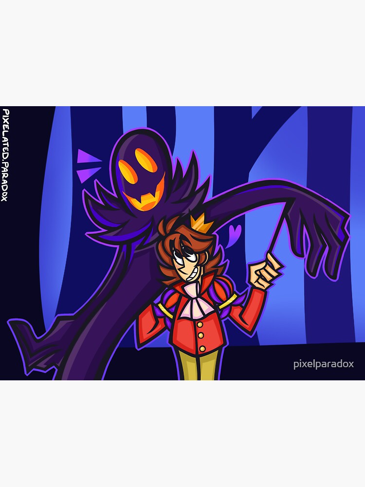 "AHIT The Snatcher & Prince" Sticker by pixelparadox | Redbubble