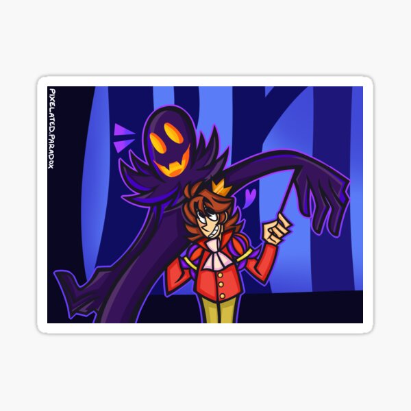 "AHIT The Snatcher & Prince" Sticker by pixelparadox | Redbubble