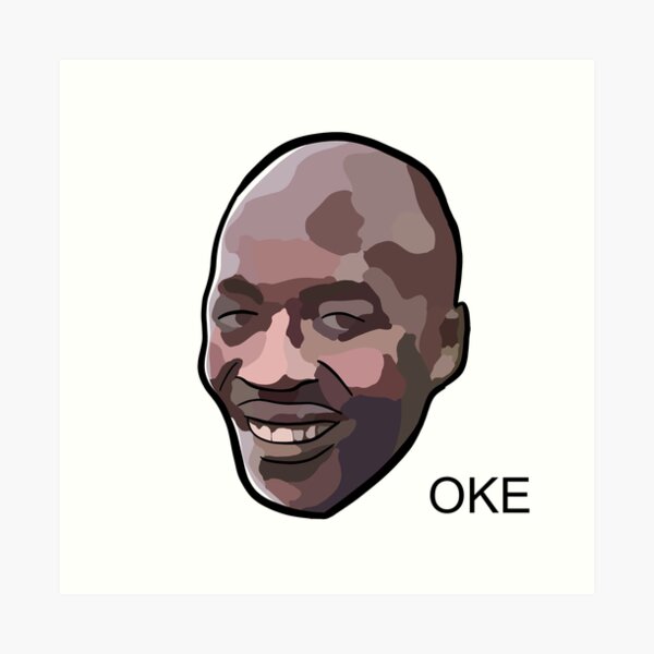 "OKE cartoon meme" Art Print by Ondis | Redbubble