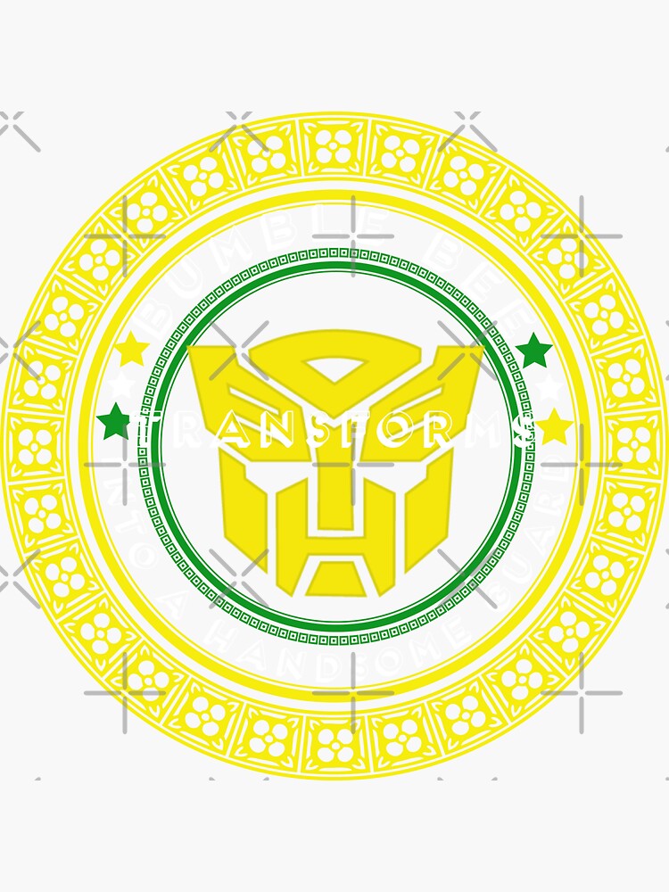 "TRANSFORMER BUMBLE BEE" Sticker for Sale by Hussain90 | Redbubble