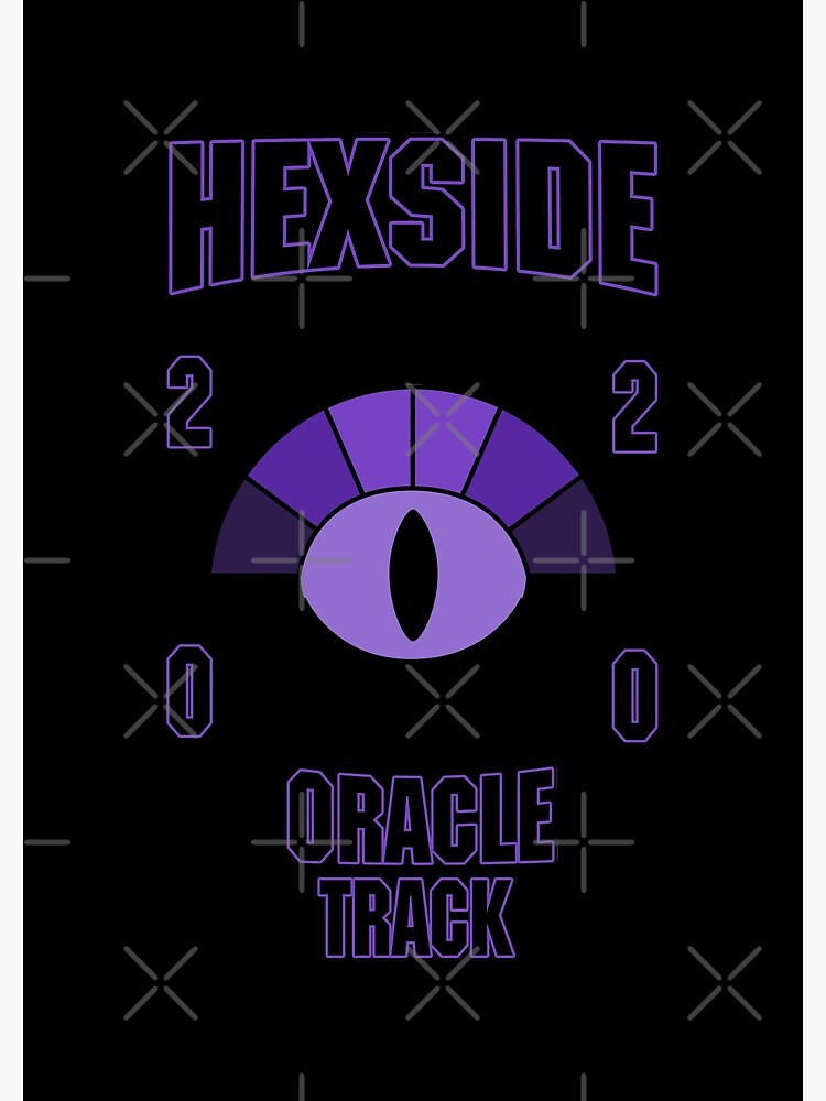 "Hexside - Oracle Track" Spiral Notebook for Sale by debsruizart ...