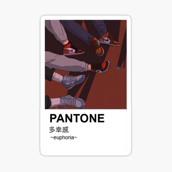 " Pantone Aesthetic Anime Japanese Skater boys" Sticker for Sale by ...