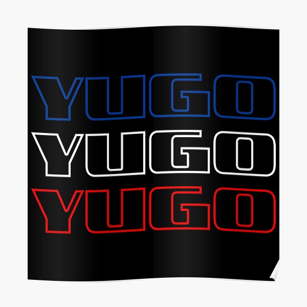 "YUGO - zastava" Poster by TinThor | Redbubble
