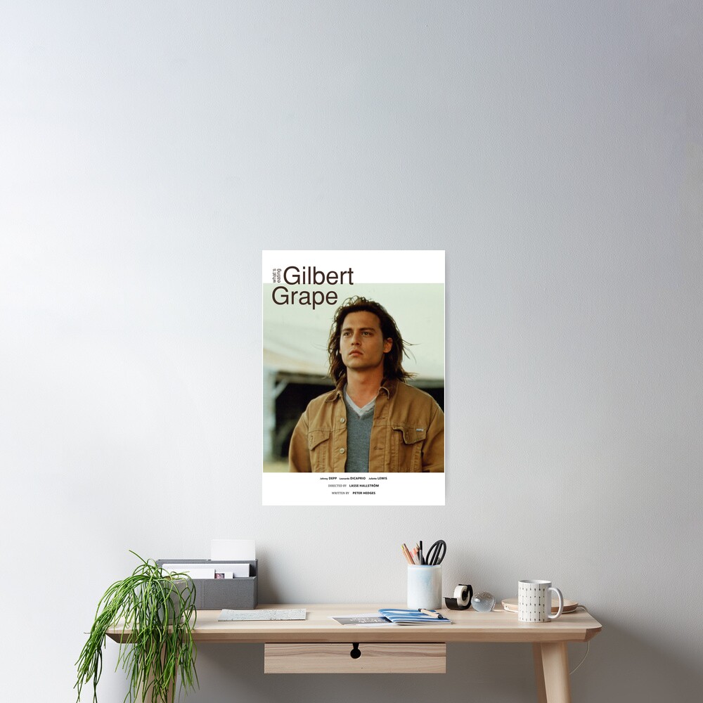 "What's eating Gilbert Grape? poster" Poster for Sale by raquelseon ...