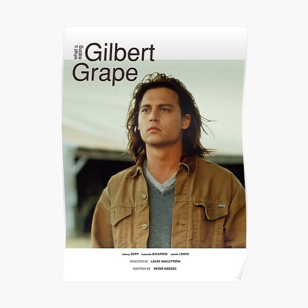 "What's eating Gilbert Grape? poster" Poster for Sale by raquelseon ...