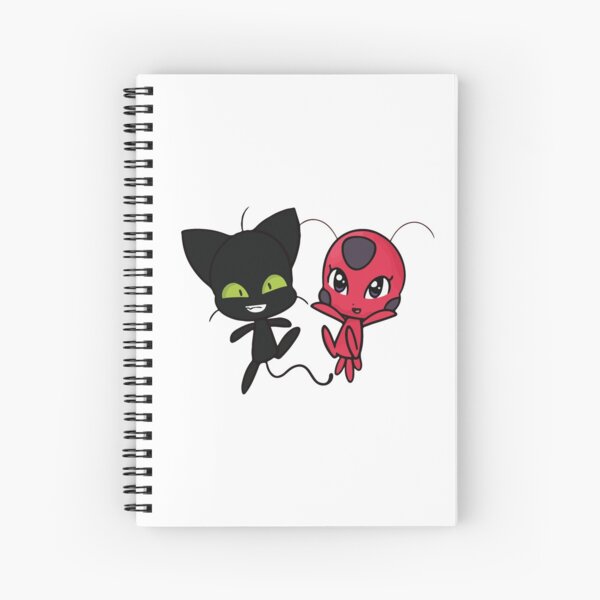 Miraculous Ladybug Spiral Notebooks | Redbubble