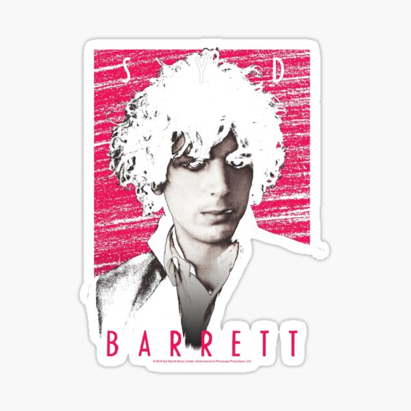 "Syd Barrett Syd" Sticker for Sale by sinnerbright | Redbubble