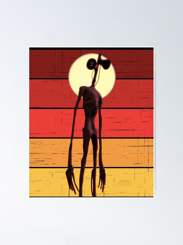 "siren head " Poster by selez | Redbubble