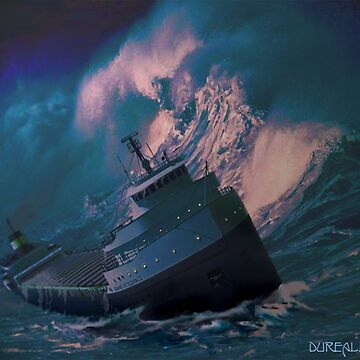 "Edmund Fitzgerald" Poster for Sale by DureallFineArt | Redbubble