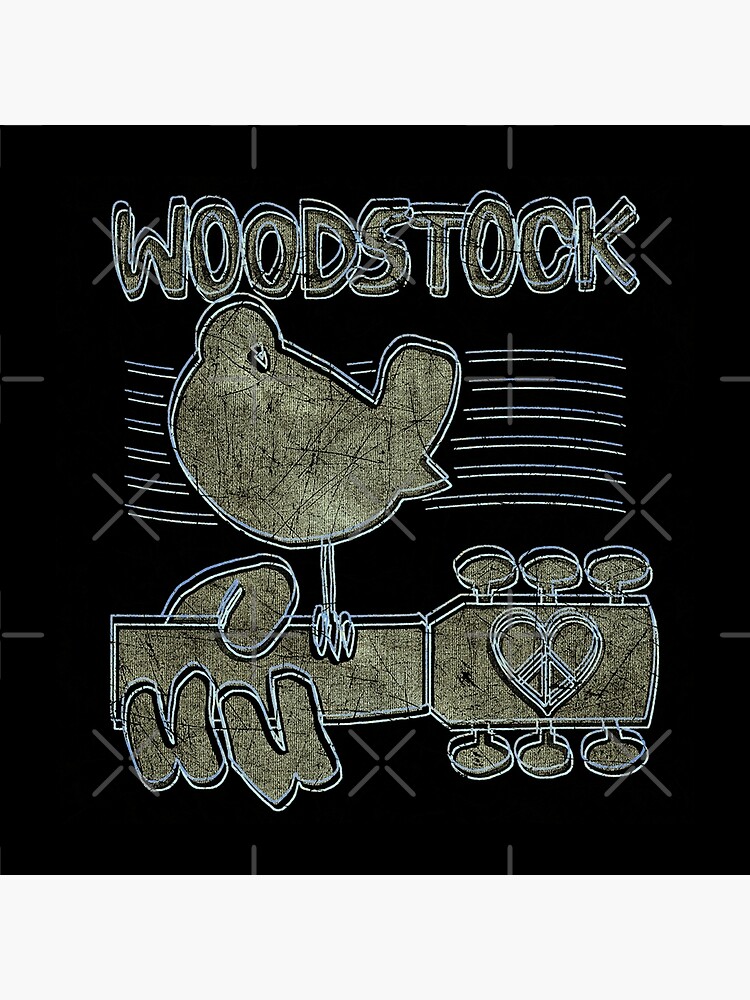"Woodstock Liney Logo" Art Print for Sale by sinnerbright | Redbubble