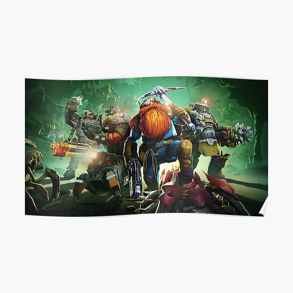 Deep Rock Galactic Posters | Redbubble
