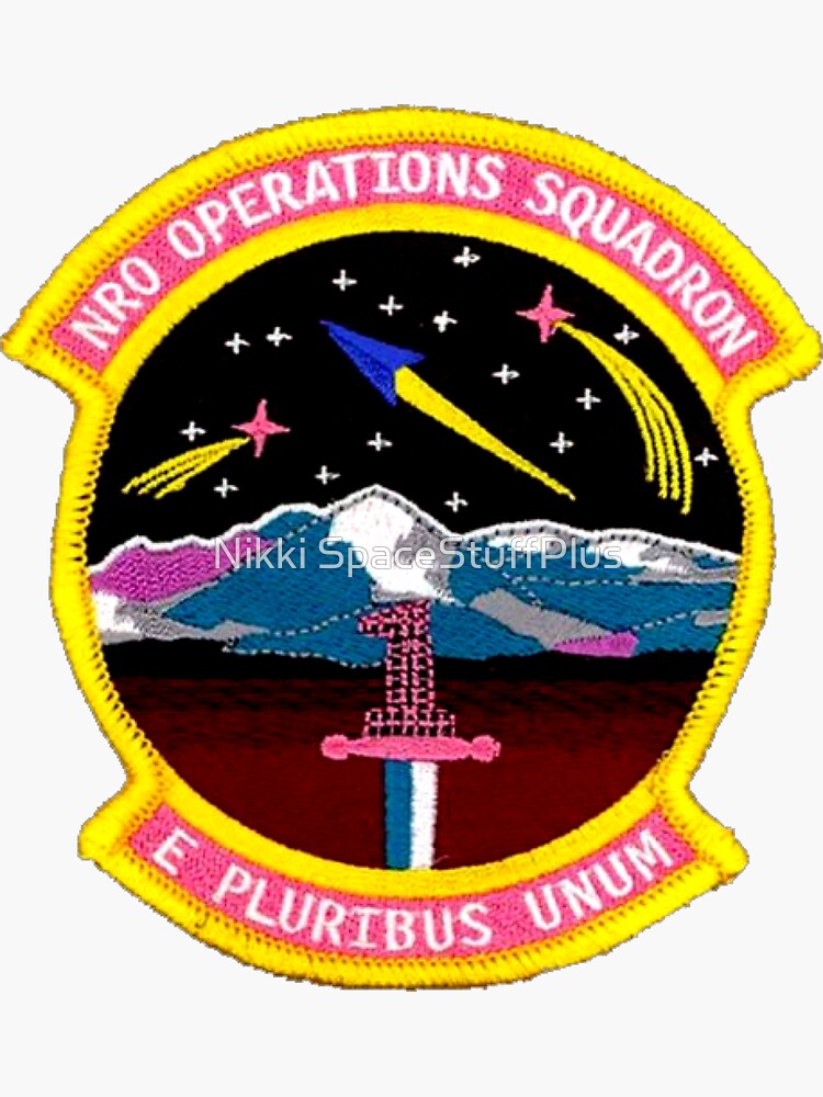 "NRO Operations Squadron" Sticker by Spacestuffplus | Redbubble