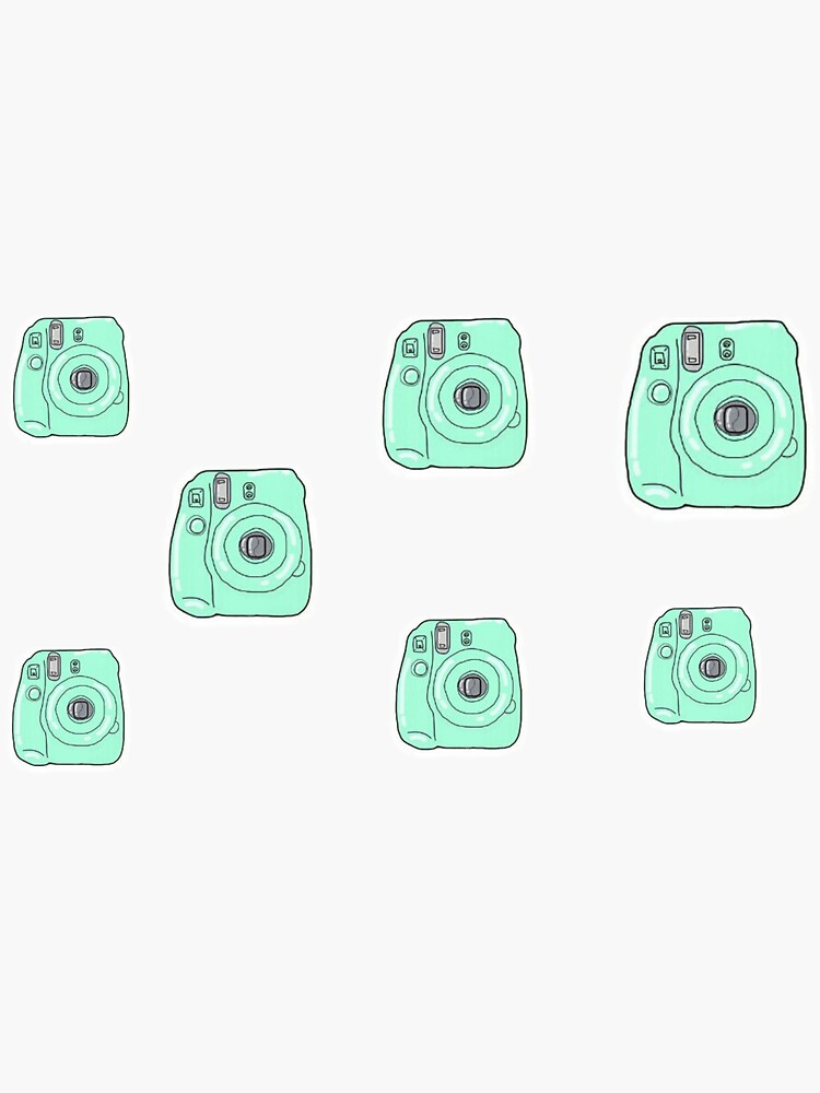 "Instax Camera Sticker" Sticker for Sale by LueurDespoir | Redbubble