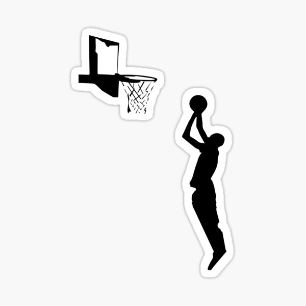 "Sports Graphic Basketball Baller Design" Sticker for Sale by ...