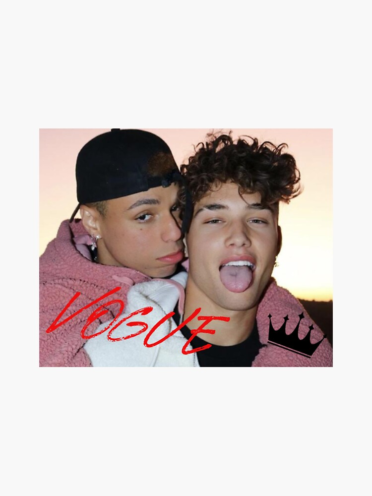 "Vogue Larri and Brady" Sticker by stylelikeme21 | Redbubble