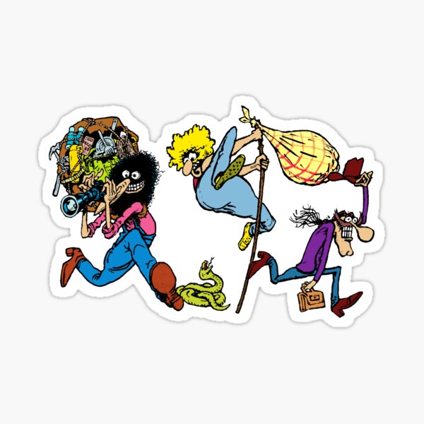 Freak Brothers Stickers | Redbubble